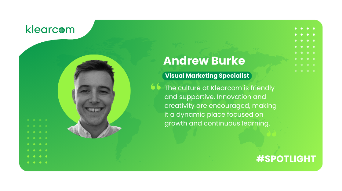 Employee Spotlight: Meet Visual Marketing Specialist, Andrew Burke Employee Spotlight: Meet Visual Marketing Specialist, Andrew Burke